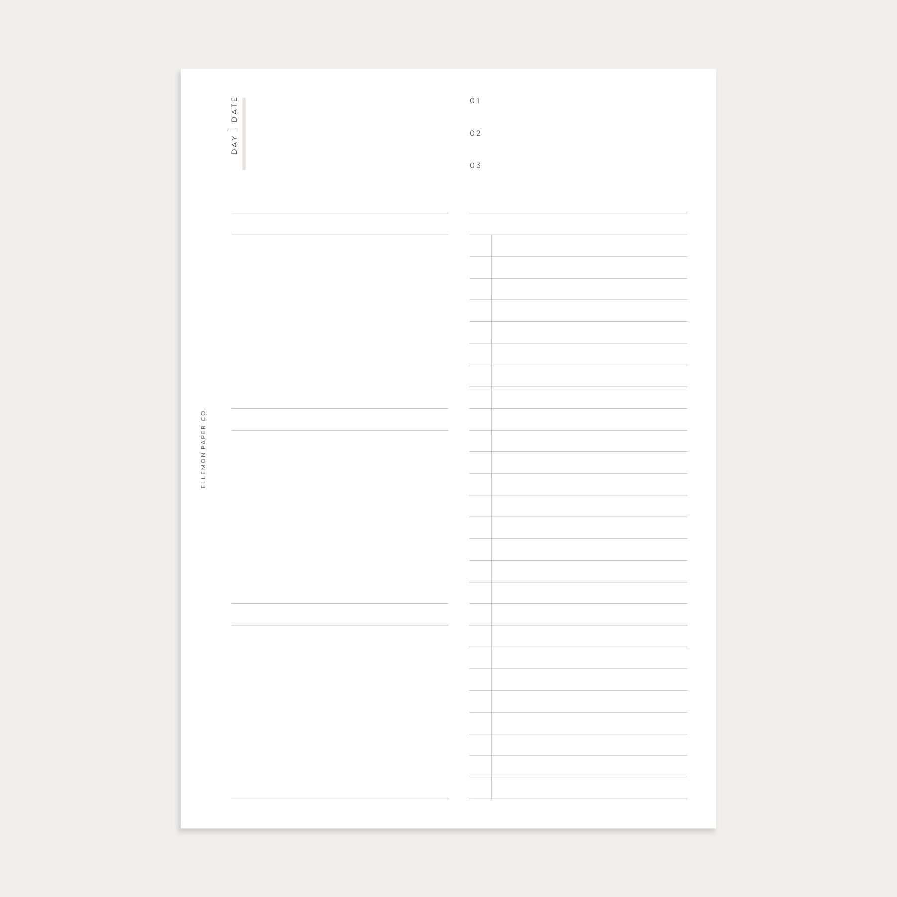 Planner Inserts – Ellemon Paper Co.