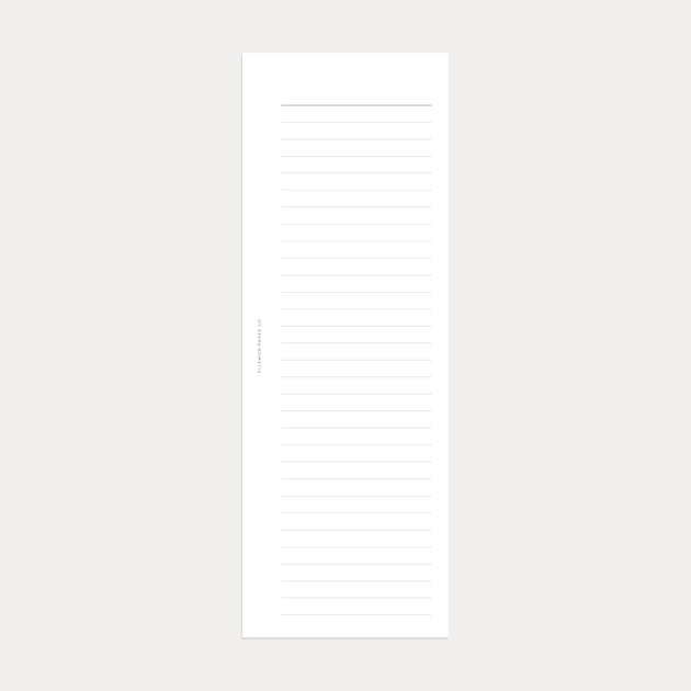 Half Sheets | Lines – Ellemon Paper Co.