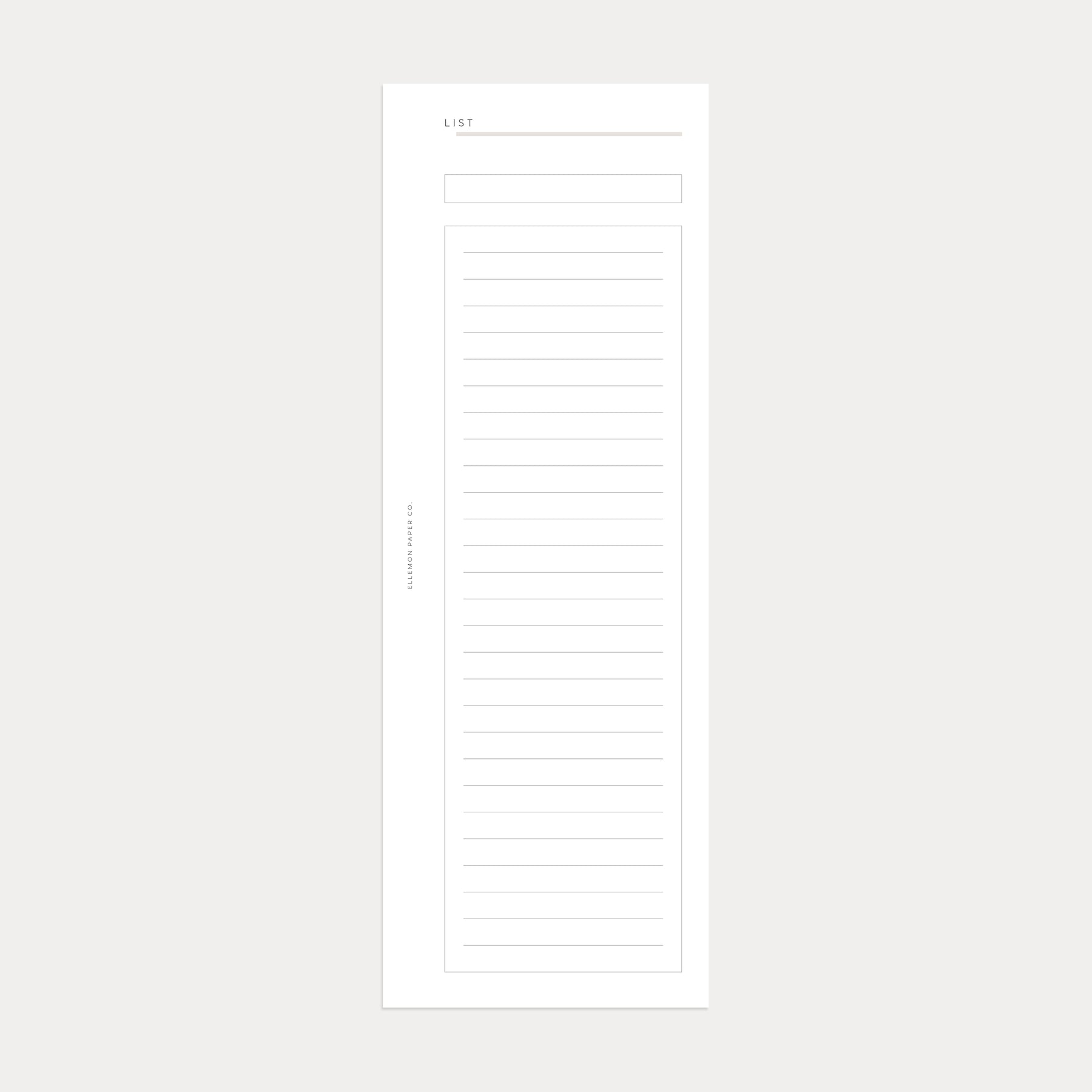 Half Sheets – Ellemon Paper Co.