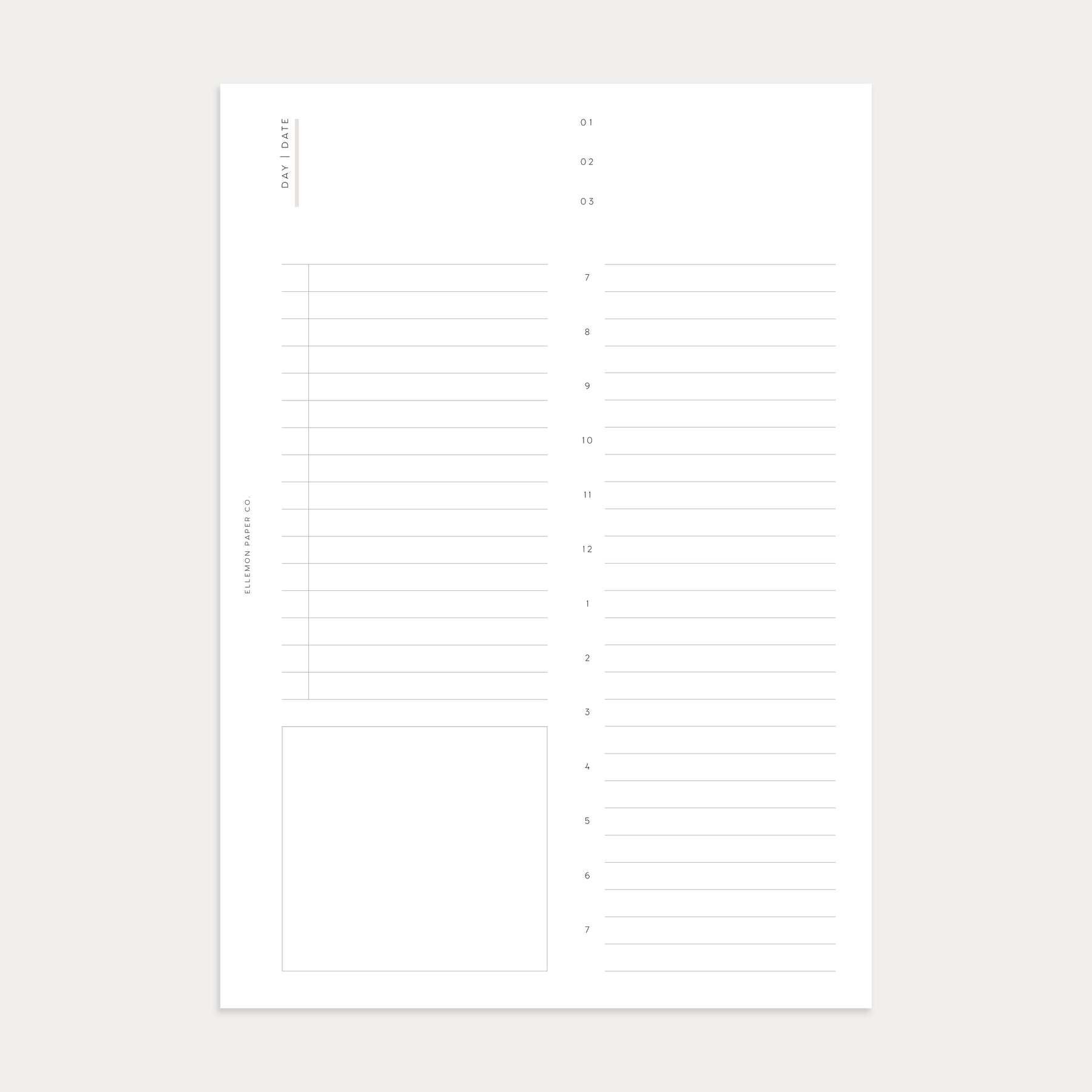 Planner Inserts – Ellemon Paper Co.