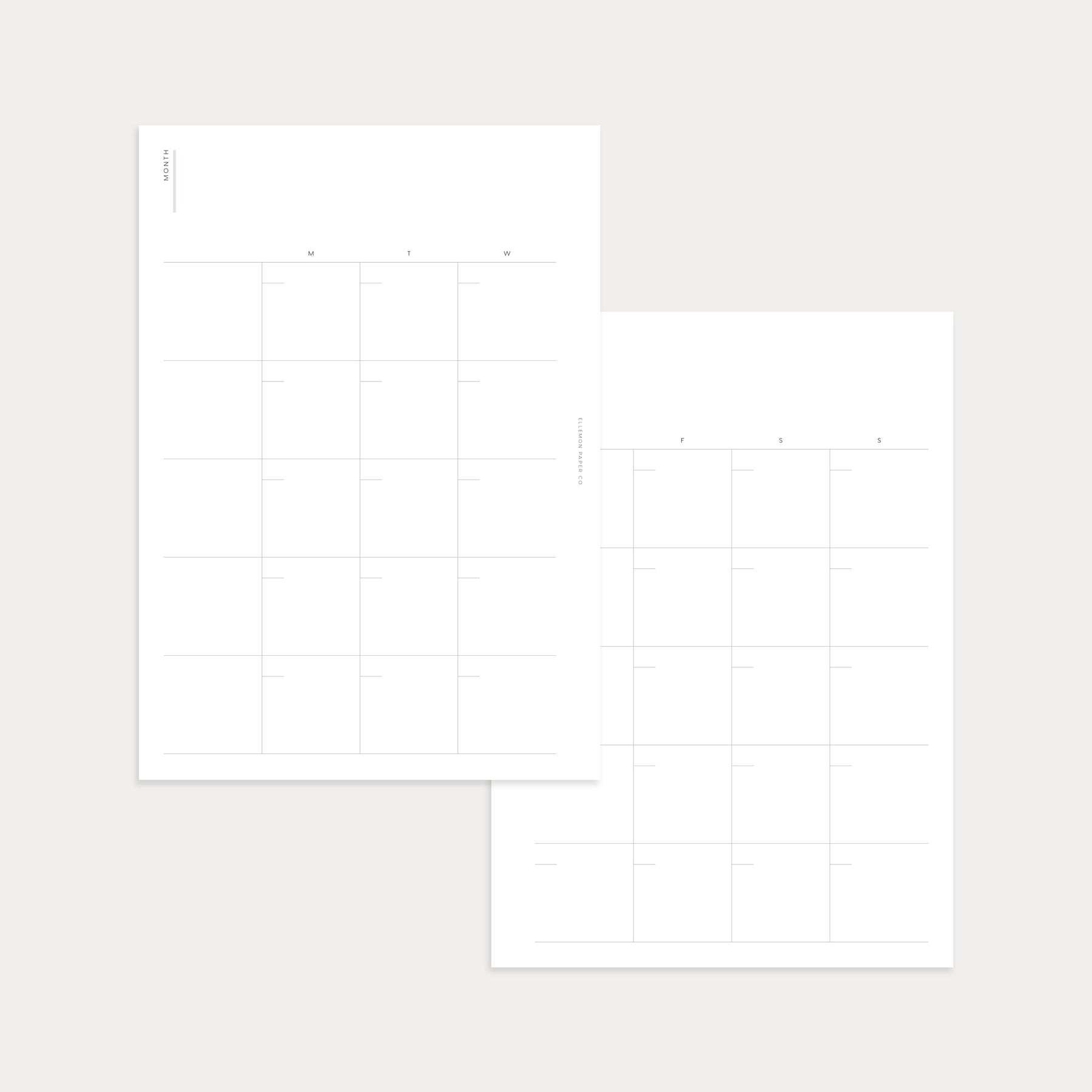 Planner Inserts – Ellemon Paper Co.