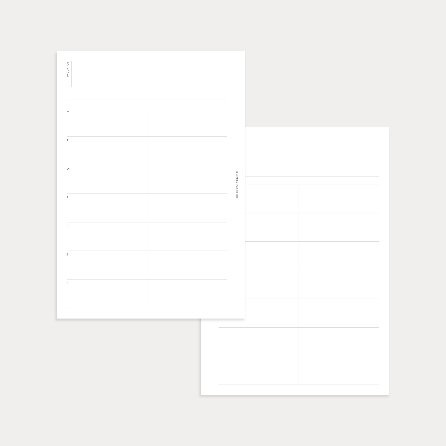 Planner Inserts – Ellemon Paper Co.